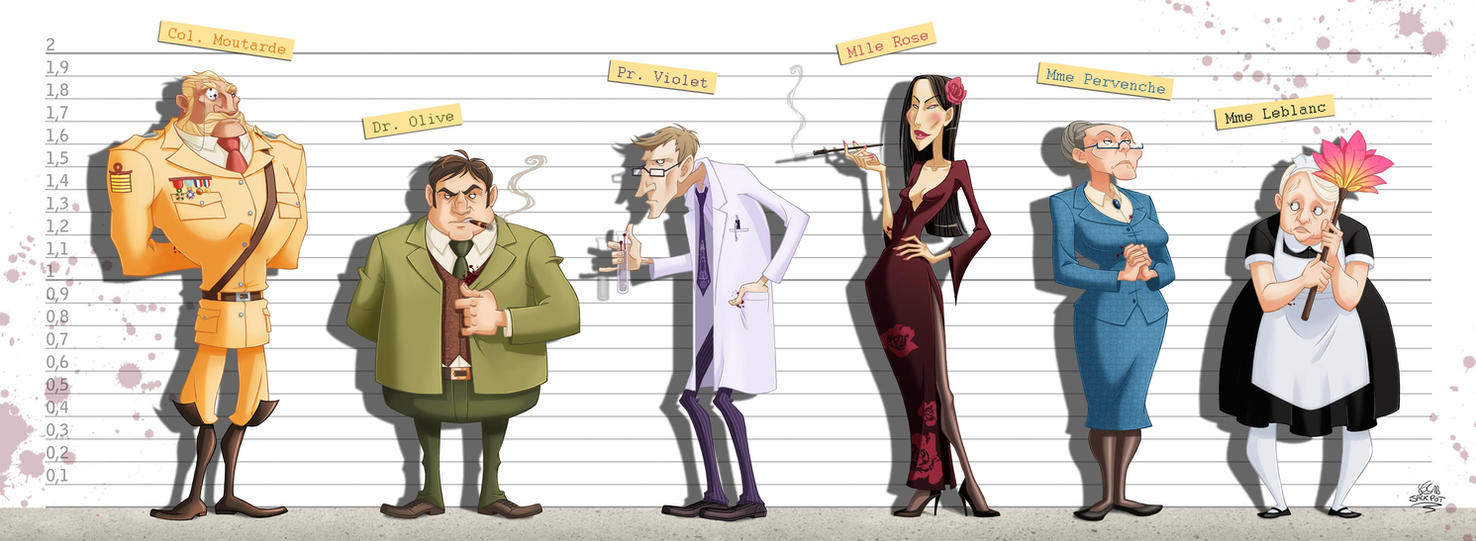 Personnage Cluedo Nouvelle Generation – PLAYSET